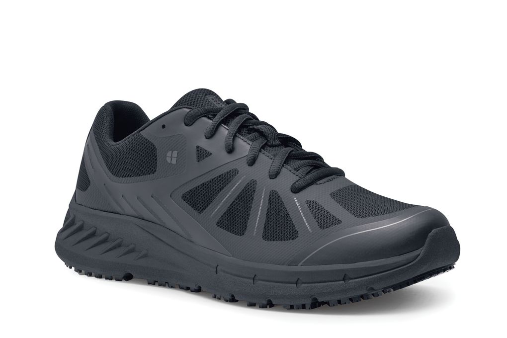 Endurance II: Men's Black Athletic Slip-Resistant Shoes | Shoes For ...