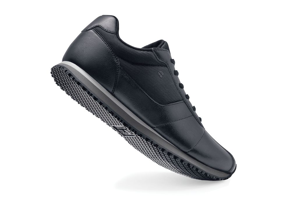 Wes: Men's Black Slip-Resistant Athletic Shoes | Shoes For Crews - Canada