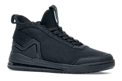 Shoes For Crews® Tigon II-Black Non-Slip Work High-Top Sneaker