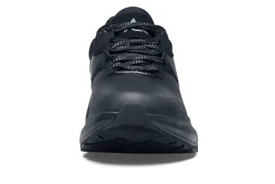 Springer Leather Highly Cushioned Men's Black Non-Slip Shoes