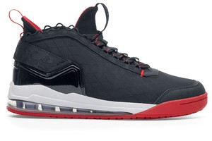 Tigon: Black/Red High-Top Athletic Non-Slip Shoes | Shoes For Crews