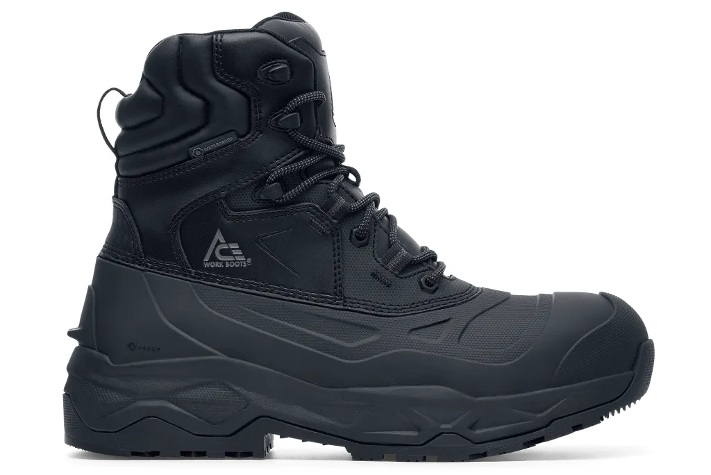 Men's ACE® Fargo II Soft Toe – Black Construction Boots