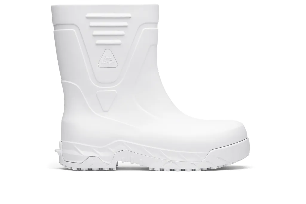 Bullfrog Pro II White Soft Toe Slip-Resistant Work Boots | Shoes For Crews