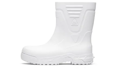 Bullfrog Pro II White Soft Toe Slip-Resistant Work Boots | Shoes For Crews