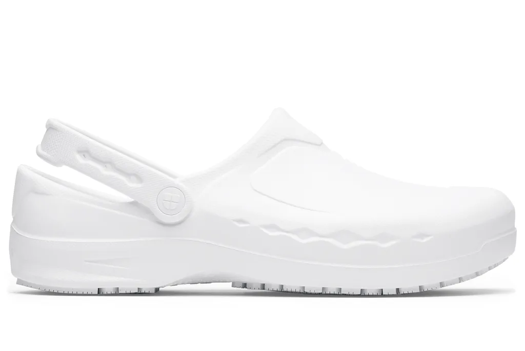 Zinc: White Slip-Resistant EVA Work Clogs | Shoes For Crews