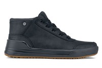 MOZO - Grind - Black Canvas Men's Waxed Canvas Work Shoes | Shoes For Crews
