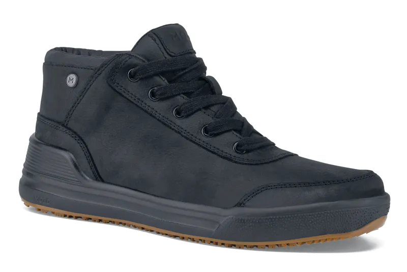 Men's MOZO® Natural – Black Non-Slip High-Top Sneakers