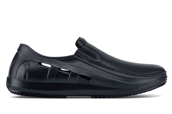 MOZO - Sharkz - Men's / Black - Slip-Resistant Chef Shoes - Shoes For Crews