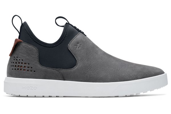 Mozo - Zane - Men's / Gray - Slip-Resistant Chef Shoes - Shoes For Crews