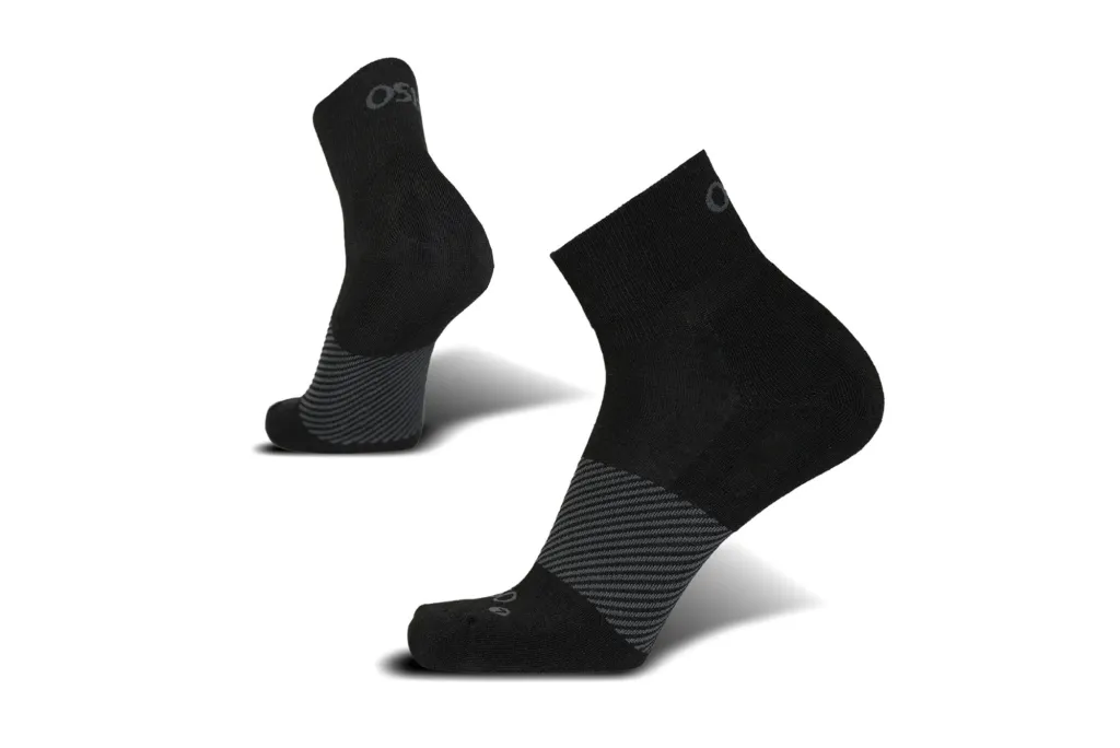 OS1st Wicked Comfort Black Unisex Performance Work Socks