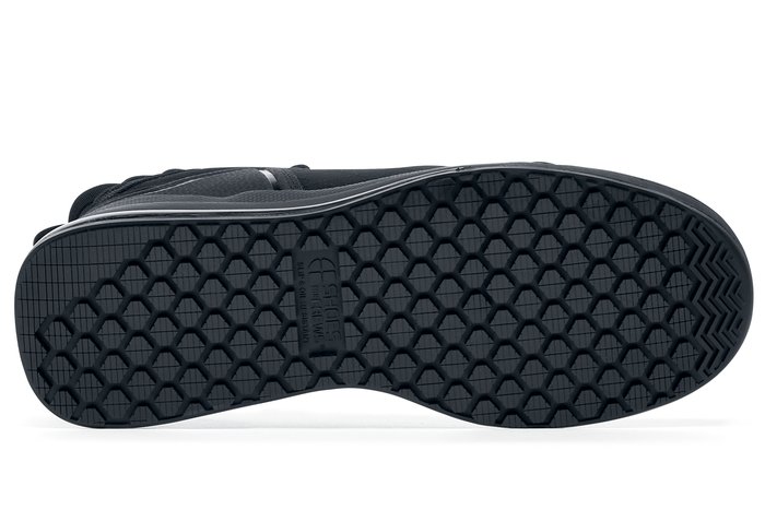 Shoes For Crews® Tigon II-Black Non-Slip Work High-Top Sneaker CA