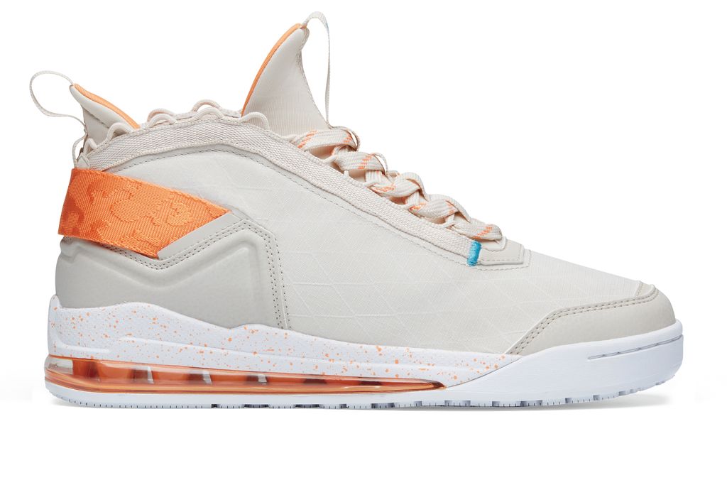 Tigon: Gray / Orange High-Top Athletic Non-Slip Shoes | Shoes For Crews