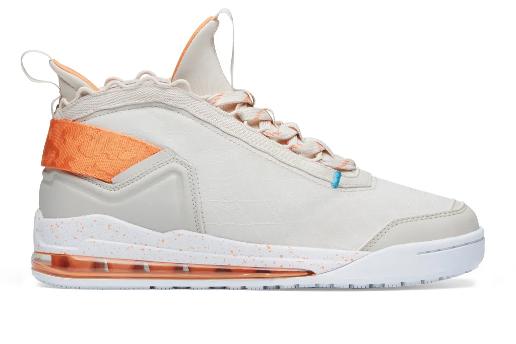 Tigon: Gray / Orange High-Top Athletic Non-Slip Shoes | Shoes For Crews