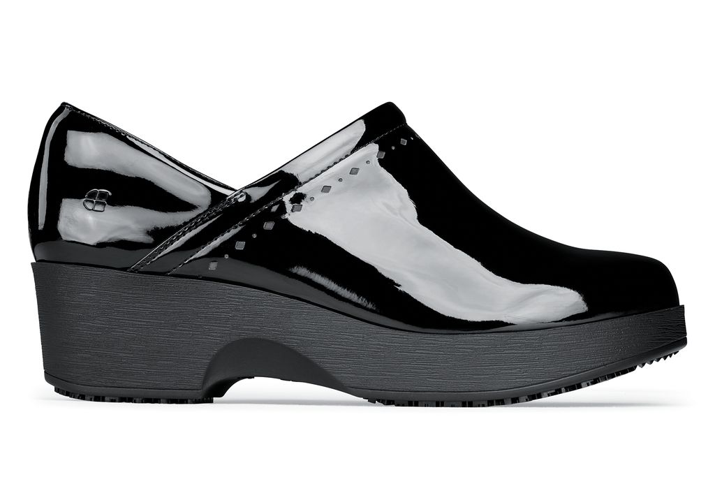 Juno - Women's / Black - Casual Clog Non-Slip Work Shoe - Shoes For Crews
